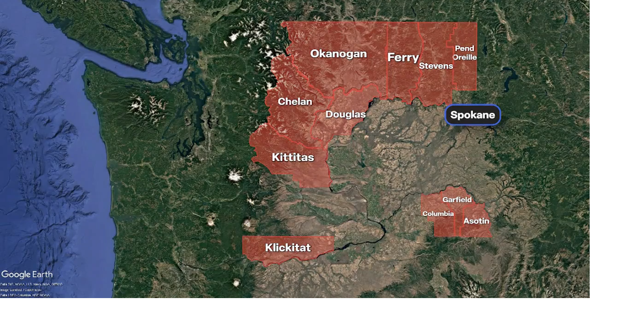 Stage 1 burn ban lifted in parts of Eastern, Central Washington state ...