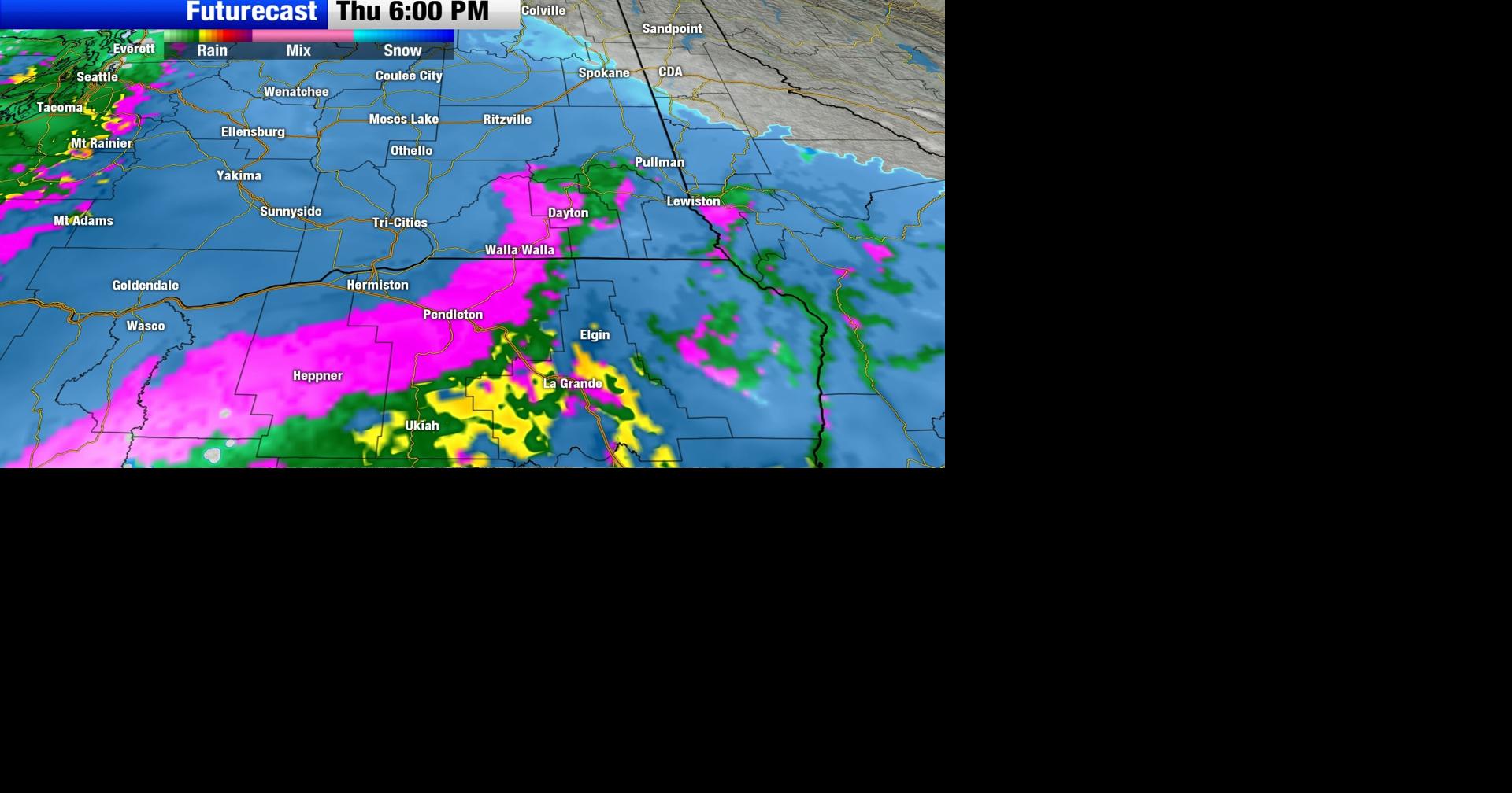 Winter Storm... Thursday-Friday - Snow and Freezing Rain | Weather ...