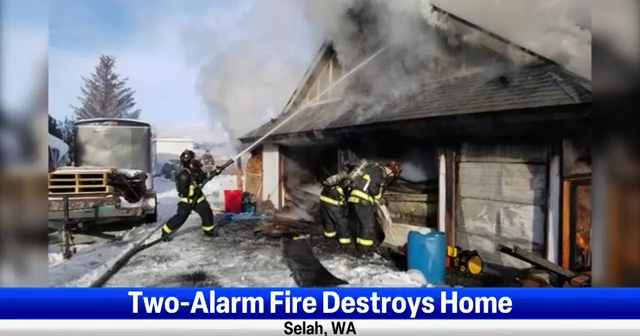Fire destroys home in Selah | News | nbcrightnow.com