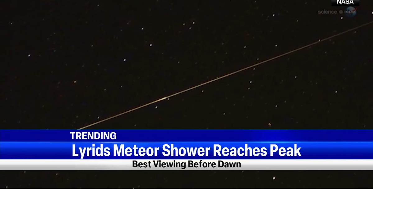 Lyrids Meteor Shower Reaches Peak This Week | Northwest & National News ...