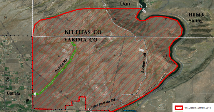 Fire closes portion of Wenas Wildlife Area; annual target shooting ...