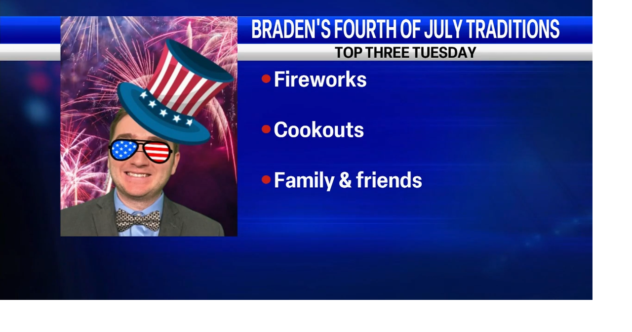 Top Three Tuesday: Fourth of July traditions | News | nbcrightnow.com