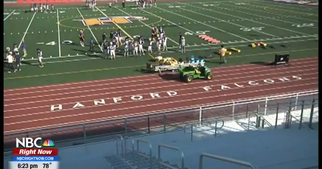 Hanford Enjoying New Field | High School Sports | nbcrightnow.com