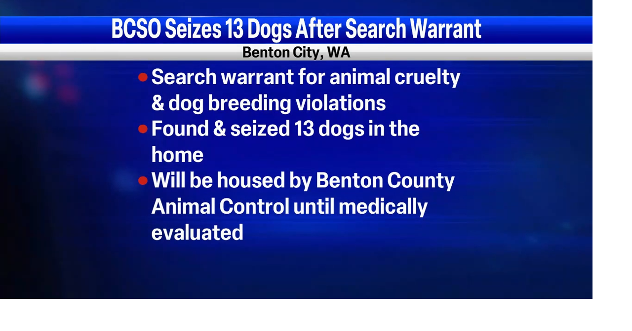 13 dogs rescued in Benton City; investigation into neglect underway ...