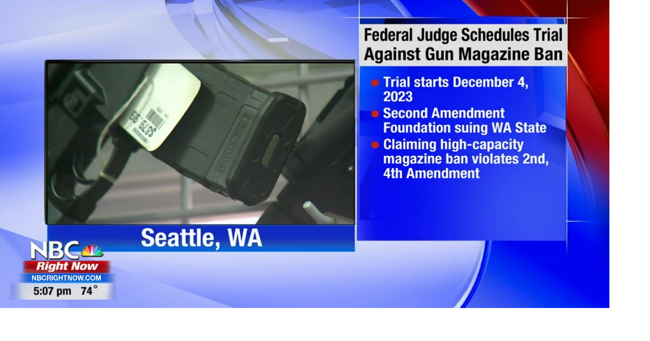 Federal judge in Seattle to challenge Washington State gun restrictions ...