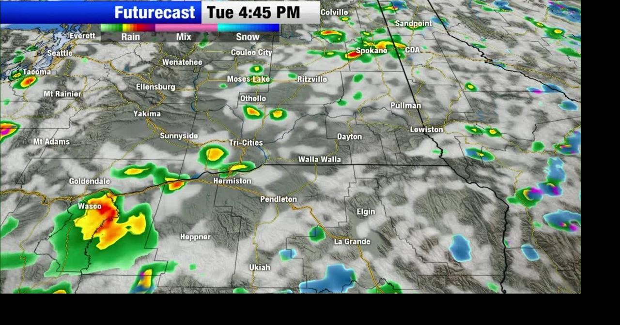 Rain and wind hit Lower Columbia Basin and Oregon Cascades | Weather ...