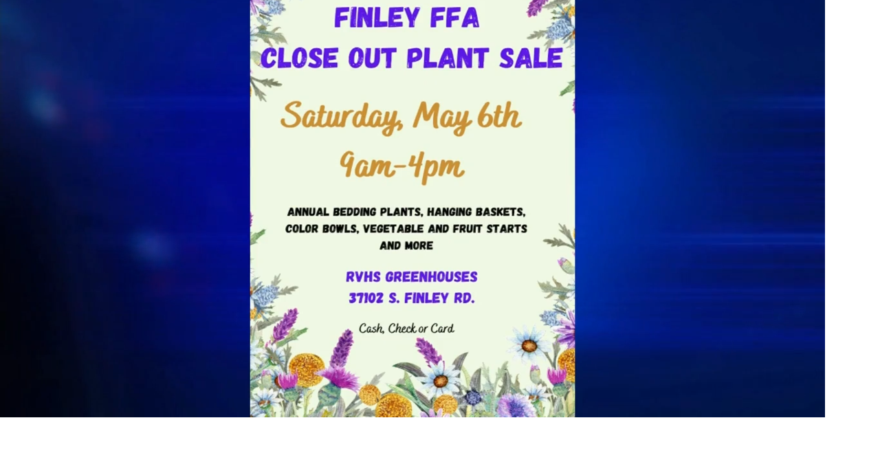 Finley FFA plant sale set for May 6 | News | nbcrightnow.com