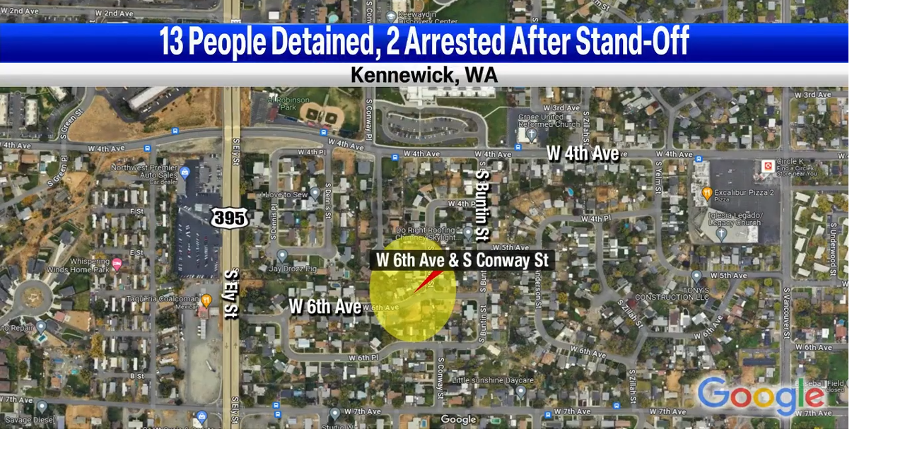 SWAT standoff scene in Kennewick cleared, 2 arrested for separate ...
