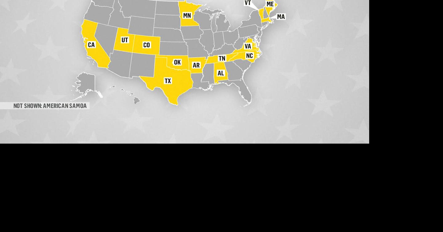 Super Tuesday: 14 states across the nation are holding primaries today ...