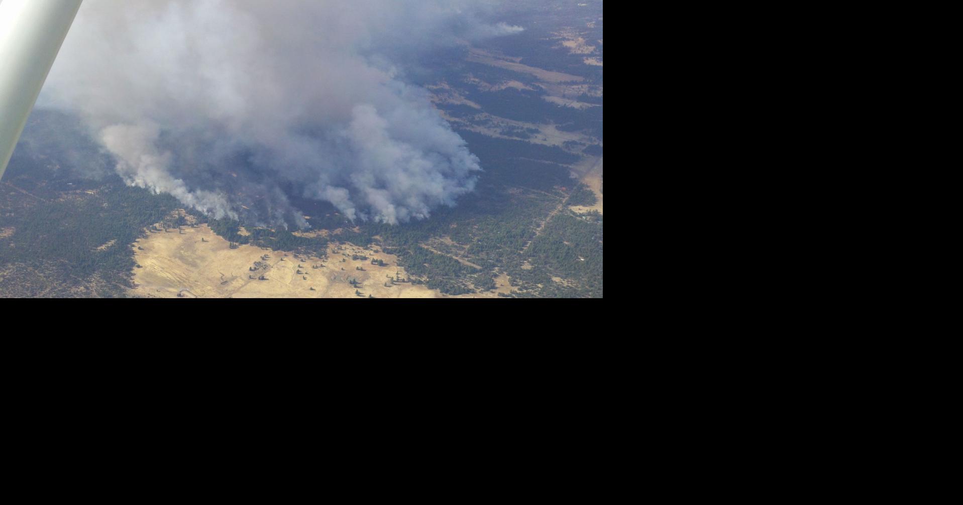 Aerial Pictures of Satus Pass Wildfire | News | nbcrightnow.com