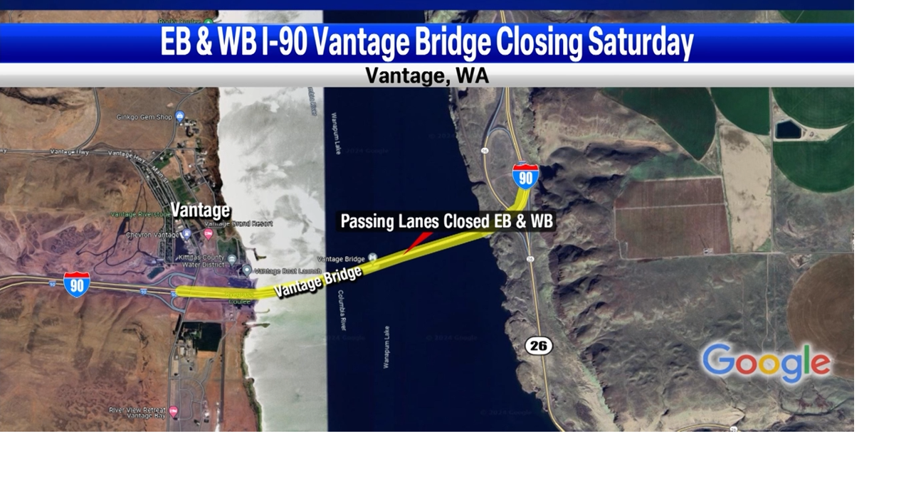 Passing lanes on Vantage Bridge to close for repairs May 18 | News ...