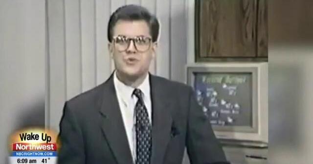 Throwback: Monty Webb reacts to his old weather clip | Top Video ...