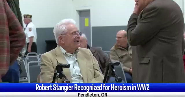 Pendleton World War II Veteran honored for his 100th birthday | News ...