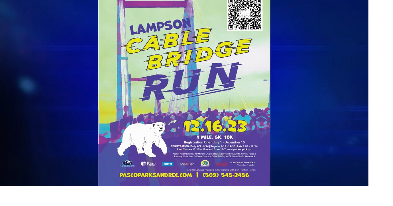 Lampson Cable Bridge Run registration closing soon | News | nbcrightnow.com