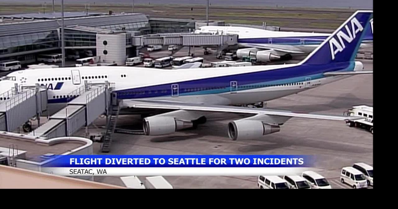 ANA flight diverted to Seattle due to passenger incident | News ...