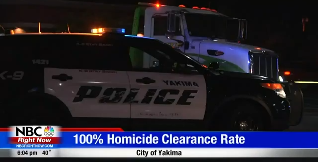 Yakima Police Department has a 100% homicide clearance rate in 2021 ...