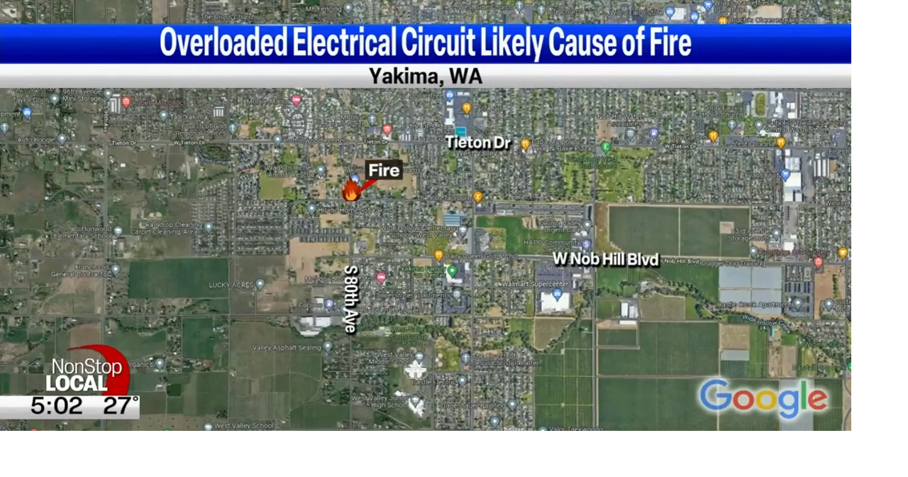 Yakima fire causes estimated $100,000 in damages | News | nbcrightnow.com