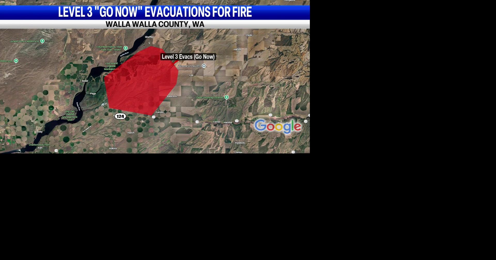 Level 3 evacuation orders lifted in Walla Walla County | News ...