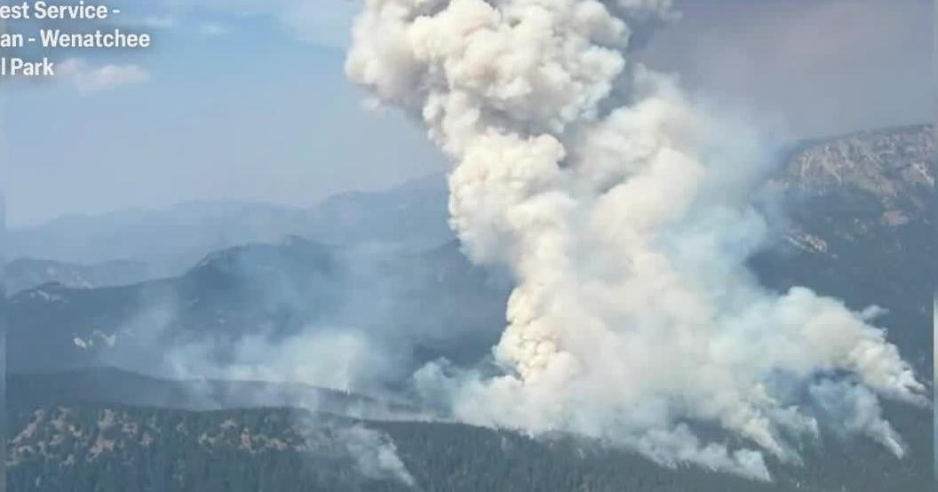 Wildcat Fire combines with Fish Fire near Naches | | nbcrightnow.com