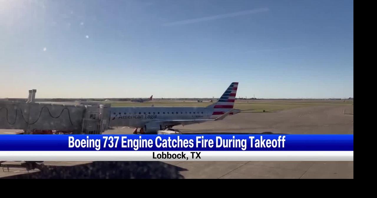 Boeing plane engine catches fire during takeoff | Northwest & National ...