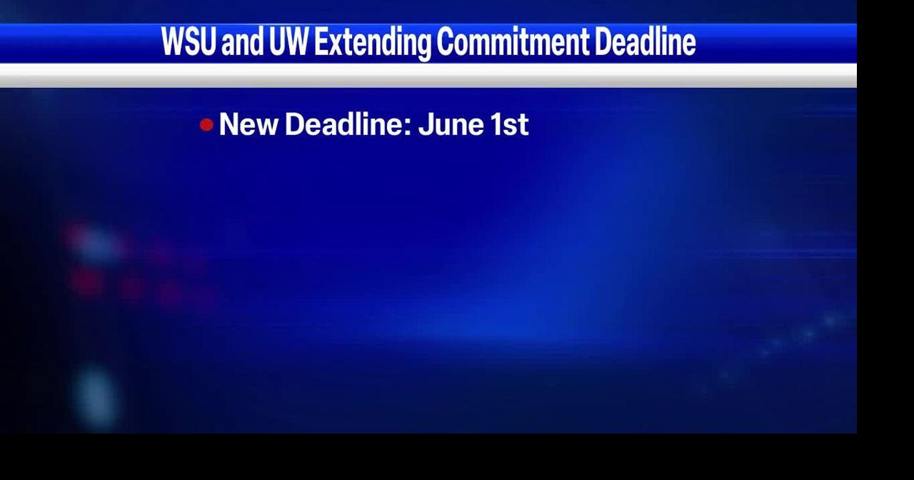 WSU and UW extending commitment deadline | Regional | nbcrightnow.com