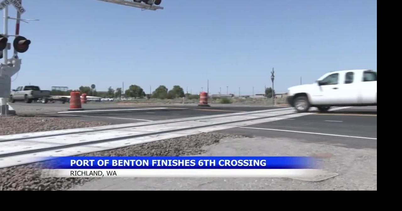 Port of Benton completes sixth rail crossing in Richland | News ...