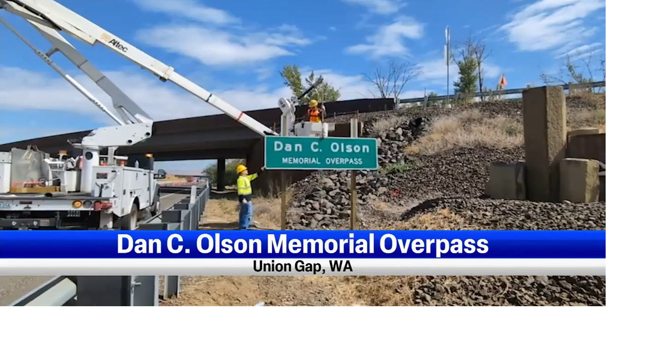 I-82 overpass named in honor of former Union Gap Councilmember, Mayor ...