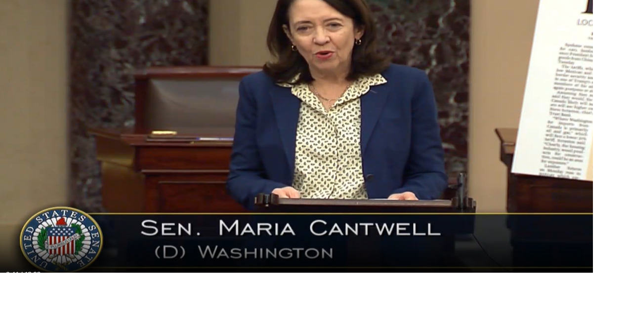 Sen. Cantwell, Rep. Baumgartner of Washington State respond to Trump's ...