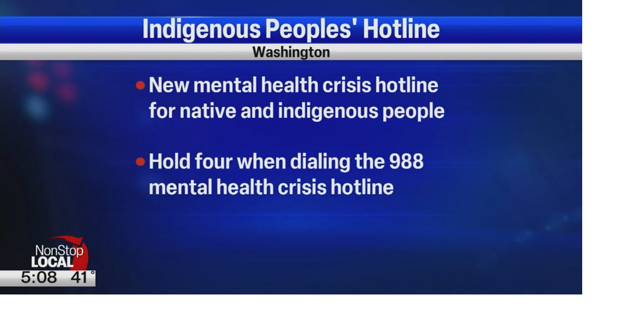 Native and Strong lifeline launches in Washington | News | nbcrightnow.com