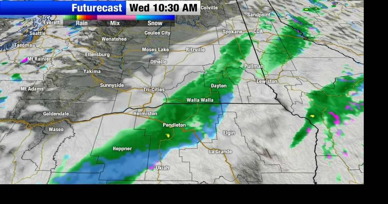 A cold front brings us back to reality for spring with a taste of ...