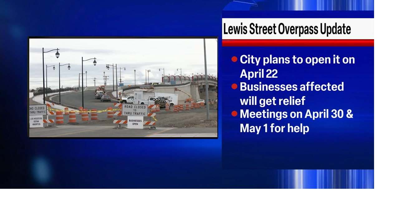 Overpass project on Lewis Street in Pasco set to finish April 22 | News ...