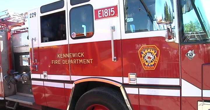 Kennewick firefighters knock down house fire, no injuries reported ...