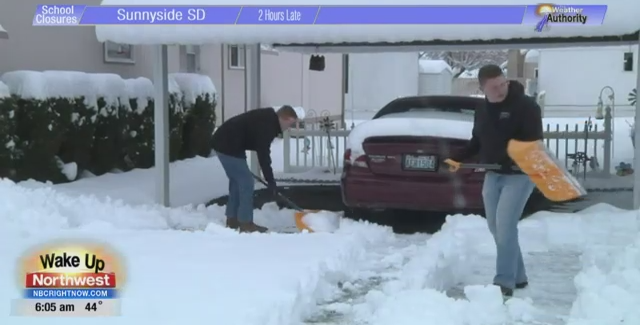 Local 'Snow Heroes' shovel driveways and sidewalks for others | News ...