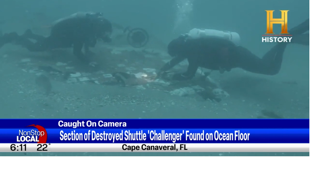 Section of Challenger found in ocean | Top Video | nbcrightnow.com