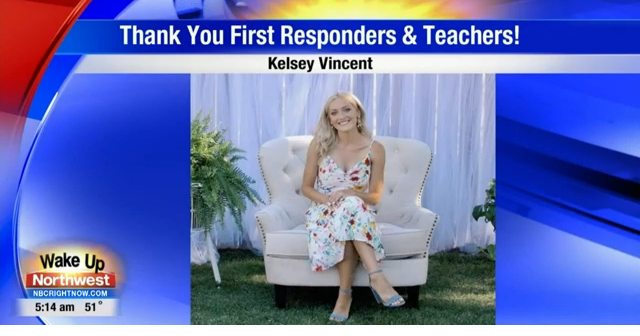 Celebrate First Responder and Teachers Kelsey V. | News | nbcrightnow.com