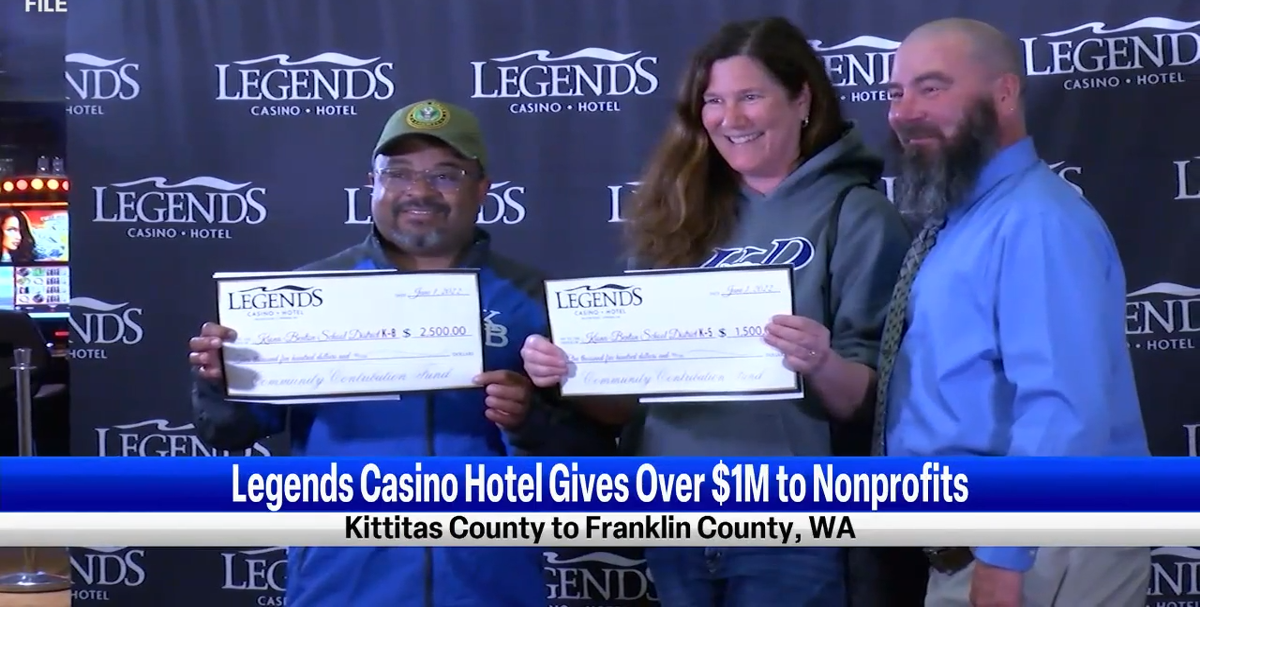 Legends Casino presents over $1 million for nonprofit organizations ...