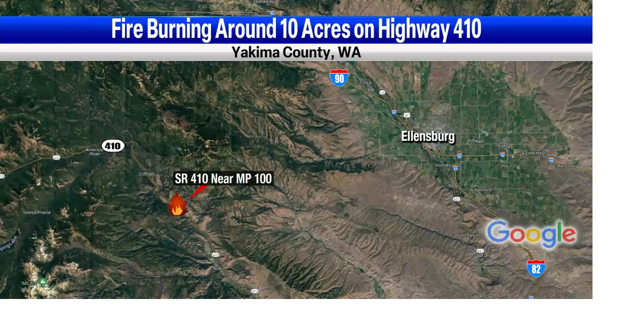 Brush fire Yakima County burns 10 acres; crews to remain on scene ...