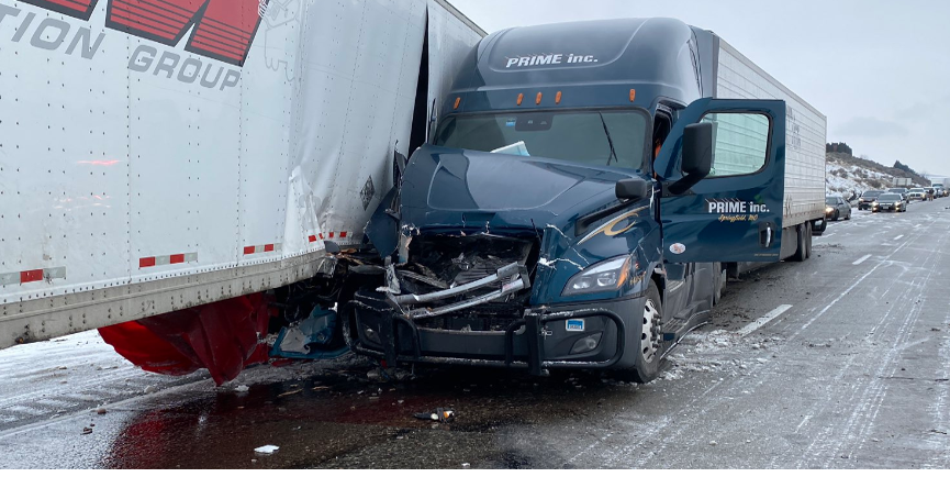 Eastbound I-82 reopened after 3 semi crash near Badger Canyon | News ...