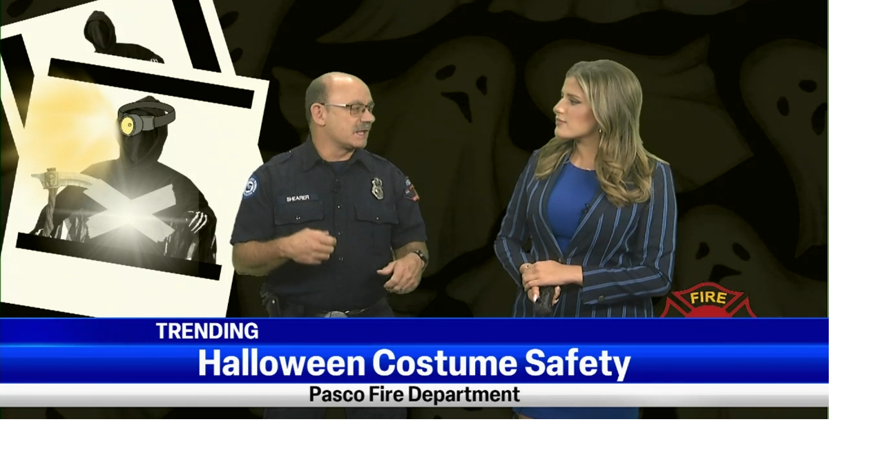 Halloween costume safety with Pasco Fire Department | News ...