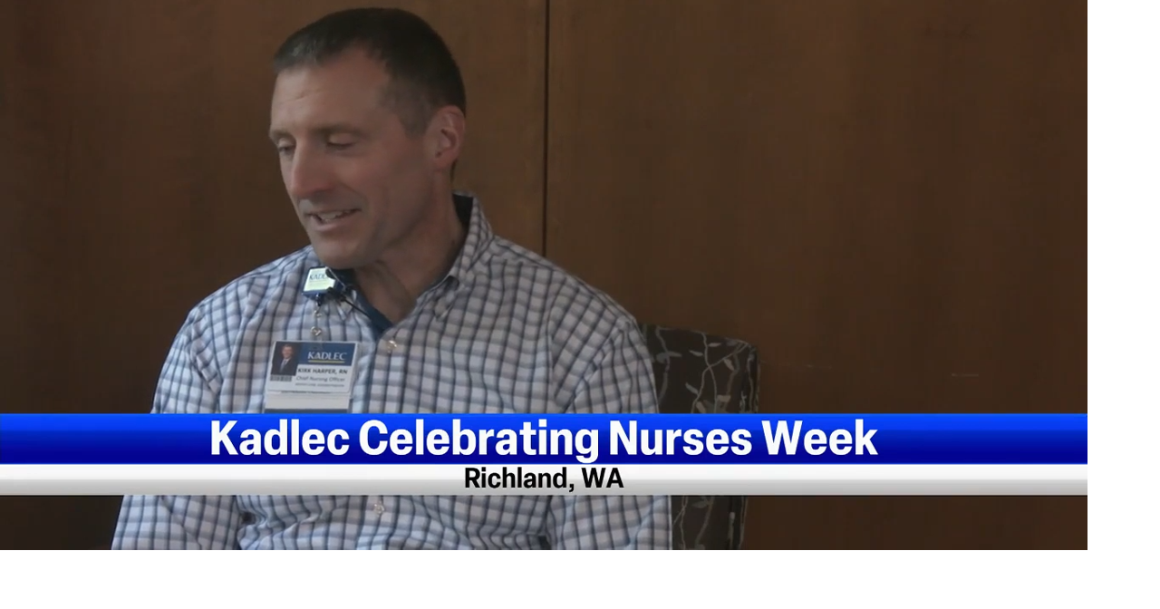 Kadlec's Chief Nursing Officer talks why he wanted to be a nurse | Seen on TV | nbcrightnow.com