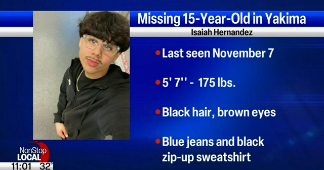 FOUND: 15-year-old Isaiah Hernandez in Yakima | News | nbcrightnow.com