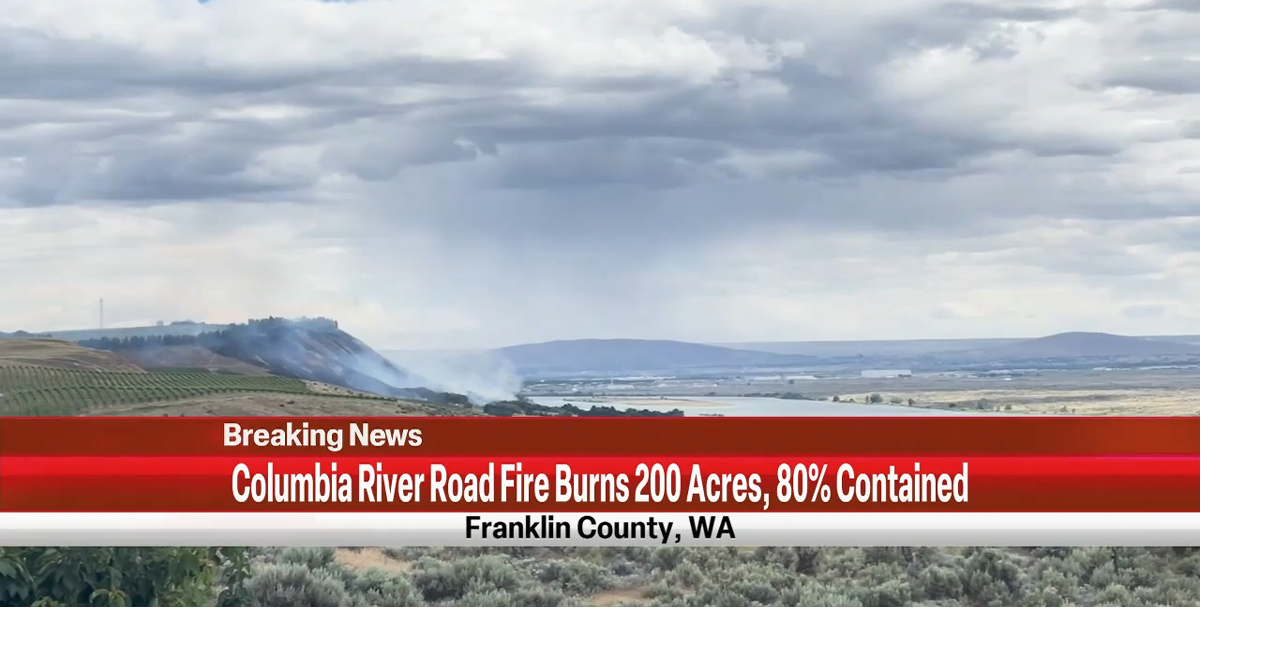 Fire near North Columbia River Road in Franklin County under control ...