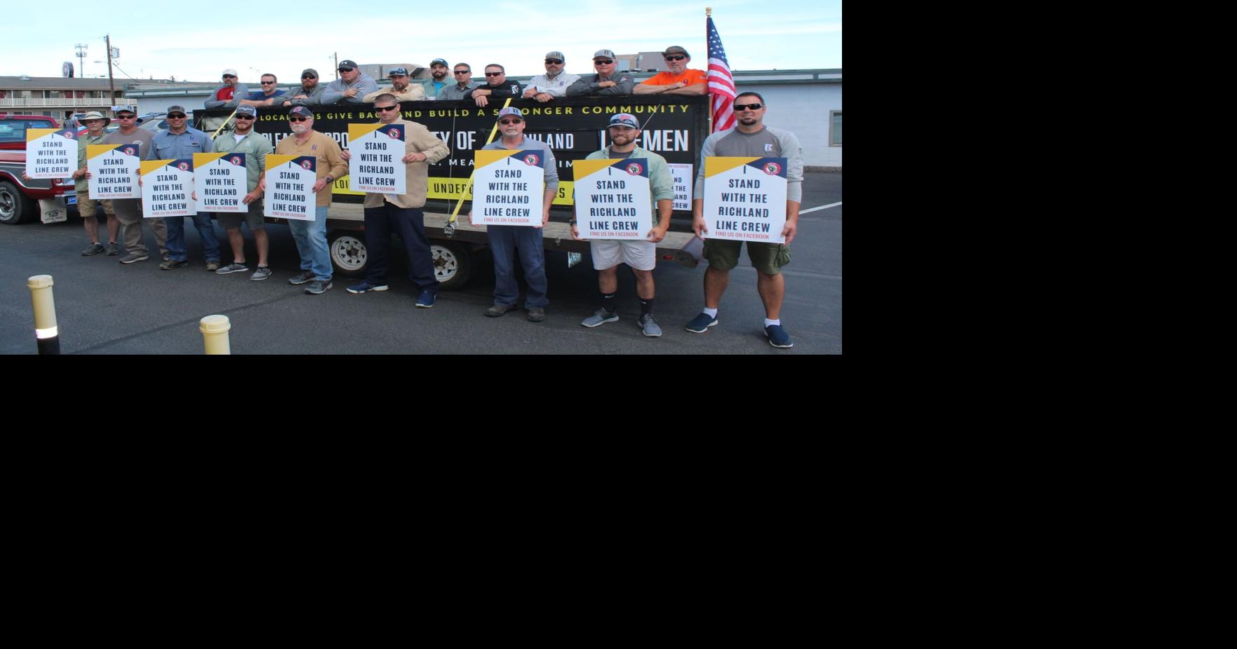 UPDATE: Richland Linemen Crew and IBEW reach an agreement for their new ...