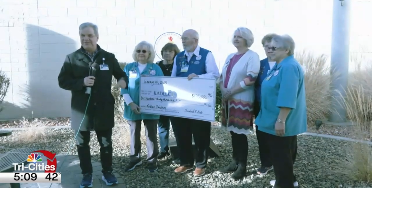 Kadlec volunteers donate $130K to hospital | News | nbcrightnow.com
