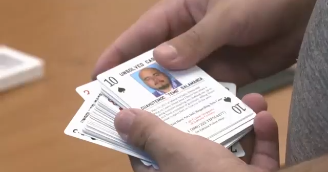 52 cold cases highlighted through playing cards in correctional ...