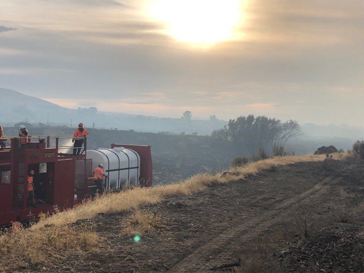 Extra resource helps fight Finley fire | | nbcrightnow.com