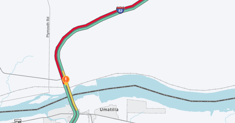 Lane reopened on eastbound I-82 after crash on Umatilla Bridge | News ...