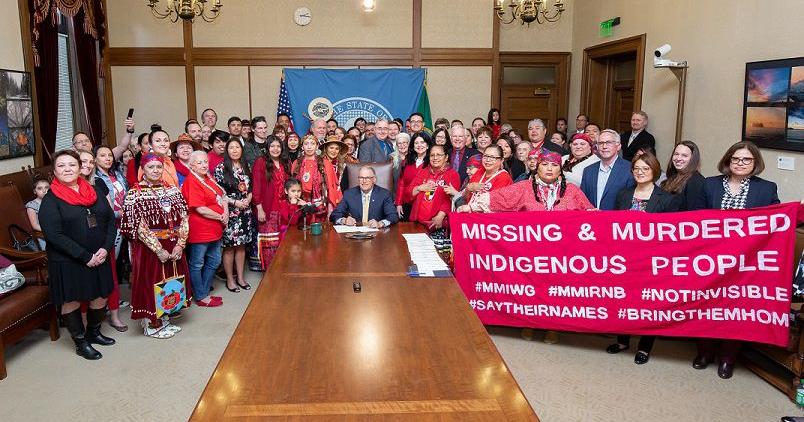 Gov. Inslee signs Rep. Mosbrucker’s missing and murdered indigenous ...
