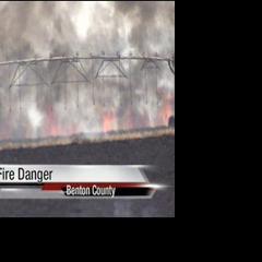 High fire burn reaches Benton County | News | nbcrightnow.com