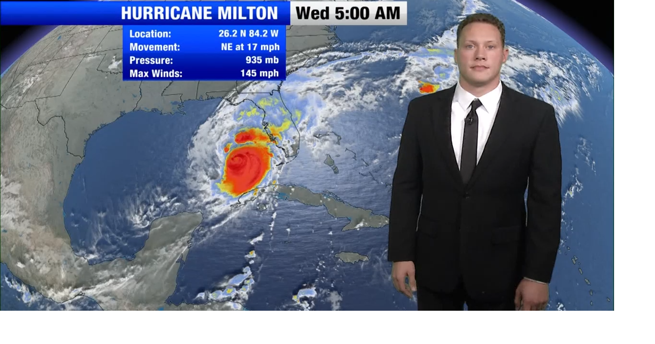 Hurricane Milton to make landfall Wednesday | Top-video | nbcrightnow.com